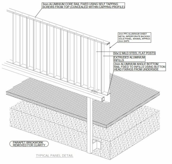 The 6 Benefits of Balustrade and Parapet Windposts - BA Systems