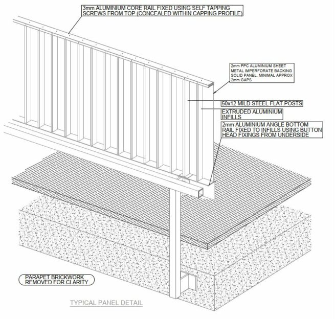 The 6 Benefits of Balustrade and Parapet Windposts - BA Systems