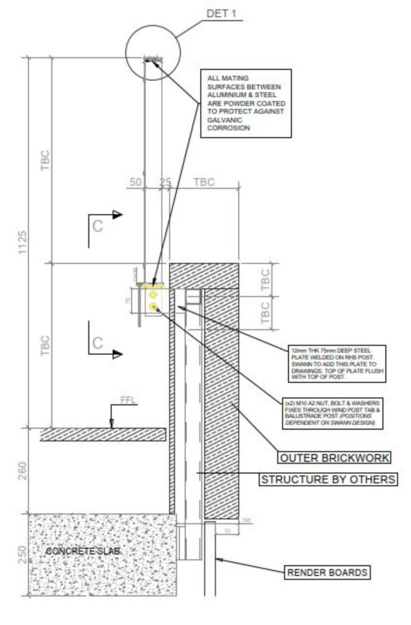 The 6 Benefits of Balustrade and Parapet Windposts - BA Systems
