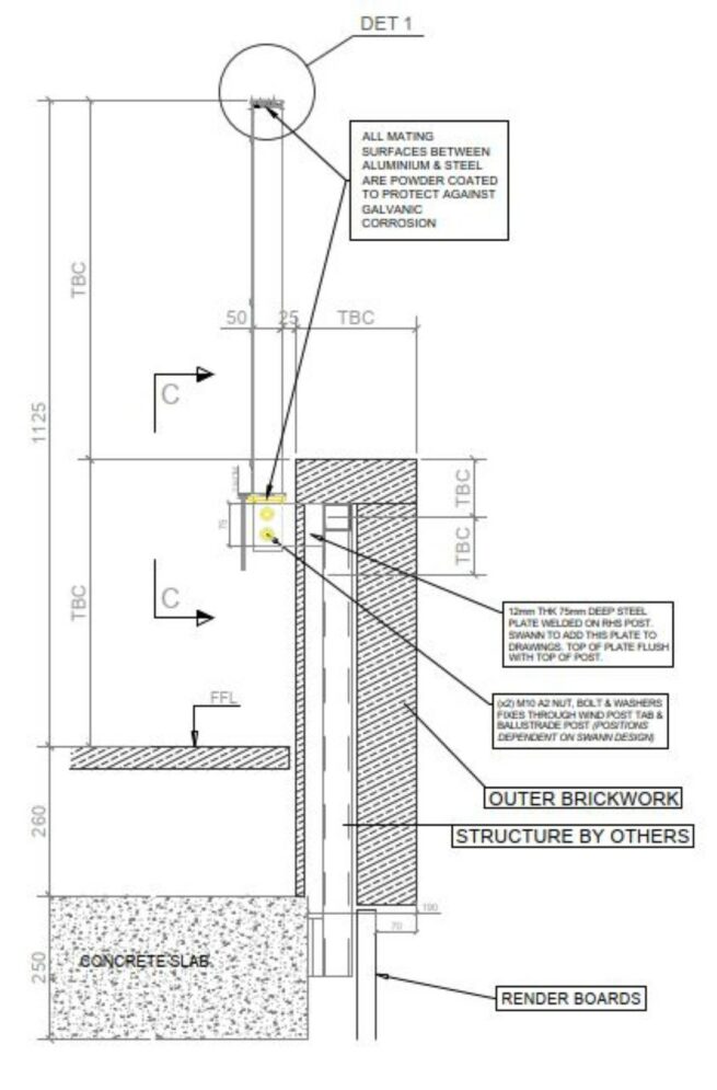 The 6 Benefits of Balustrade and Parapet Windposts - BA Systems