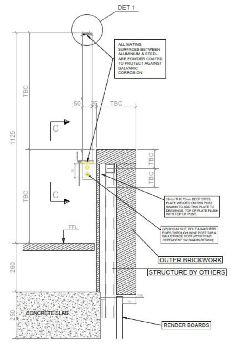 The 6 Benefits of Balustrade and Parapet Windposts - BA Systems